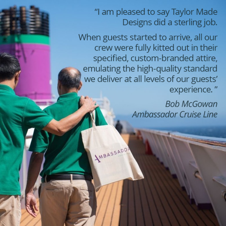 Ambassador Cruise Line - Taylor Made Designs