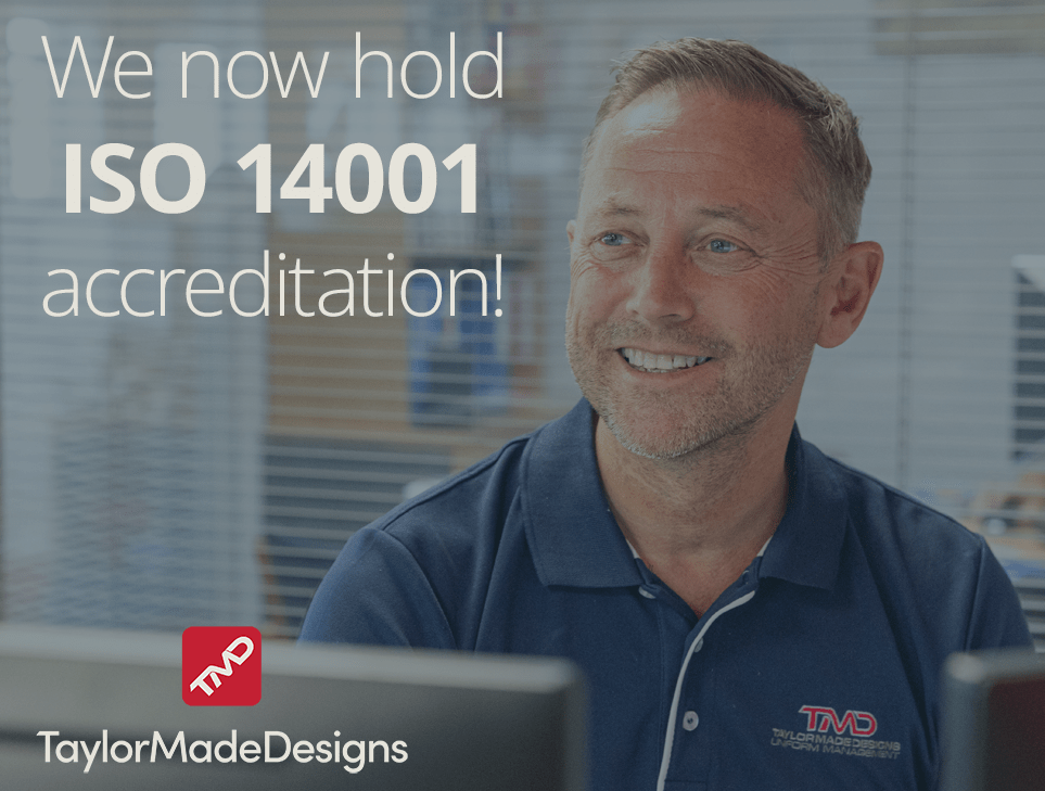 TMD are now ISO 14001 accredited! | News | Taylor Made Designs