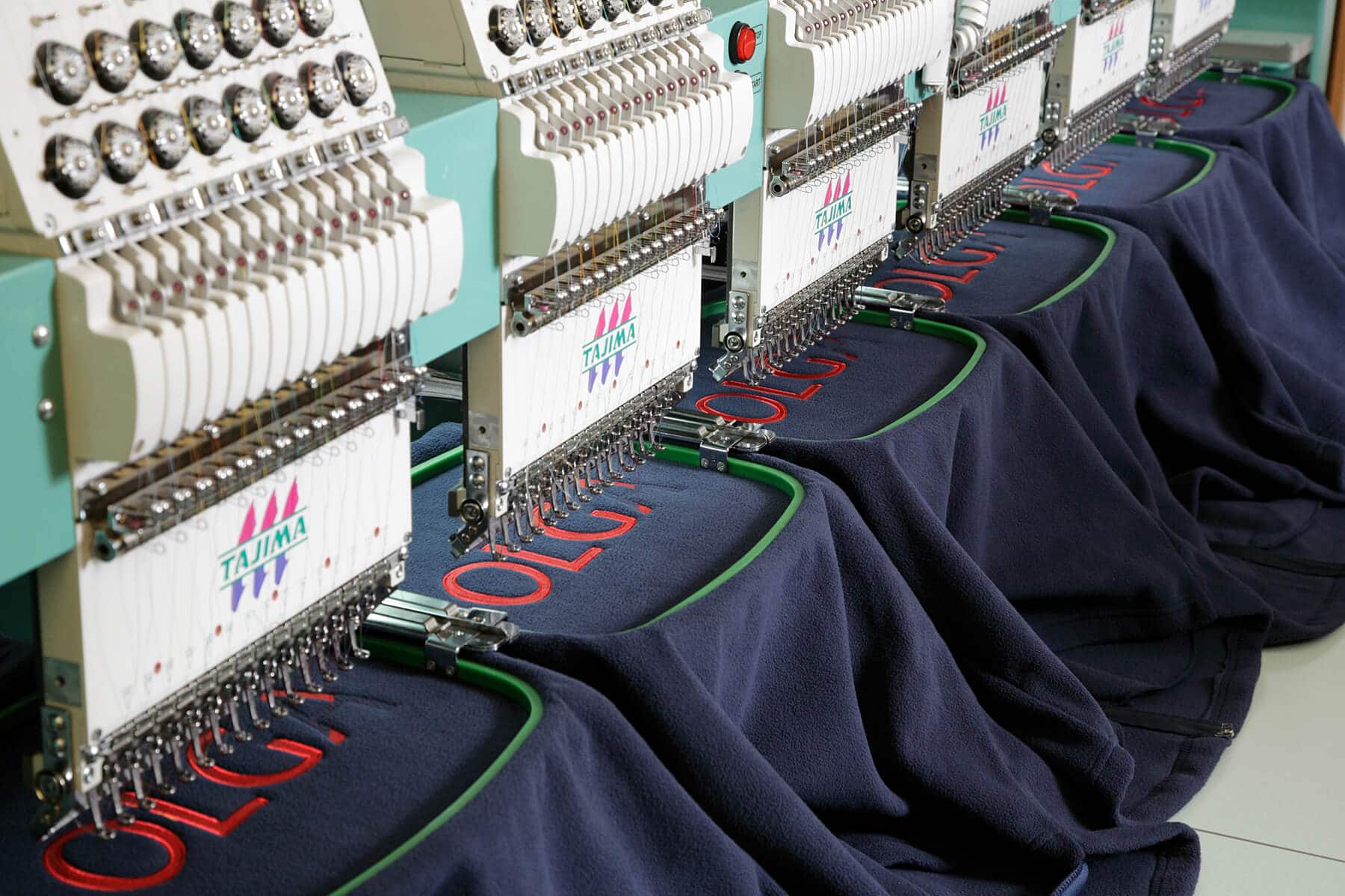 In-House Garment Branding - Taylor Made Designs